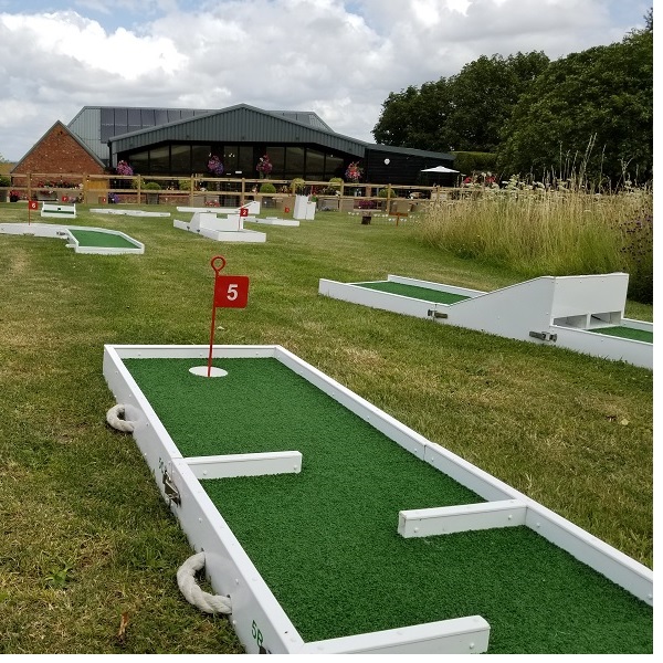 Wellington Barns - Crazy Golf Fun- Wedding Mini Golf Hire